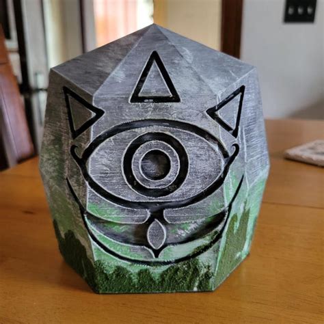 Code Lyoko Inspired Cube Blok Statue Made To Order Etsy