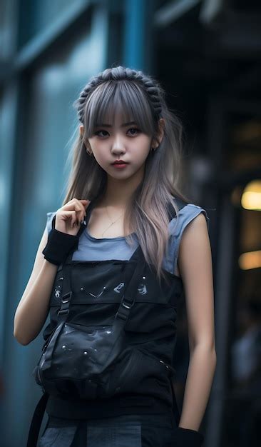 Premium Photo Beautifull Japanese Girl Mobile Wallpaper