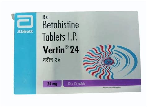 Vertin 24 Tablet At ₹ 460strip In Surat Id 2856357744255