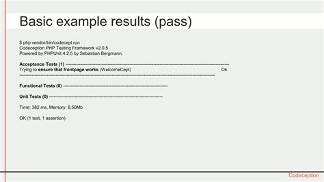 Codeception Introduction To Php Testing Pdf