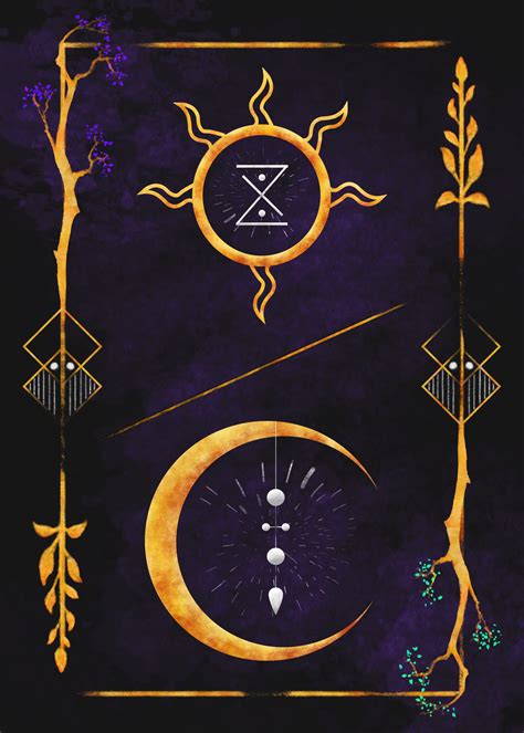Dark Sun And Moon By Zilphyart On Deviantart