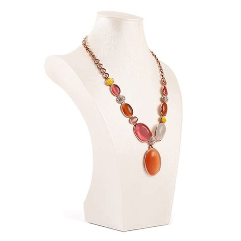 Portrait Model Necklace Display Stand Portrait Model Neck Display