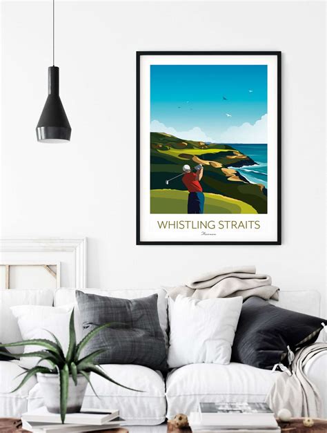 Whistling Straits Golf Print Dibdaub