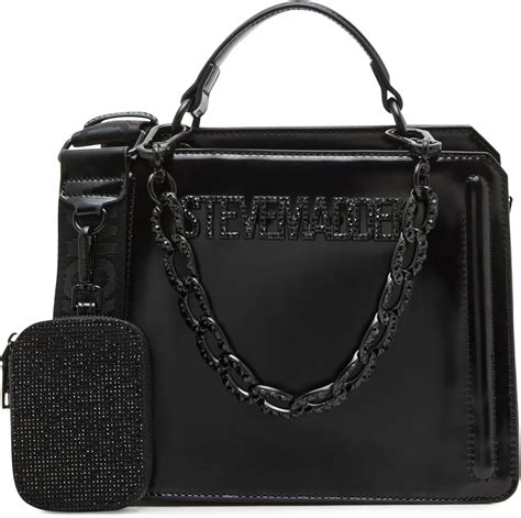 Steve Madden Bags Satchel Bevelynr Black Para Mujer Mx