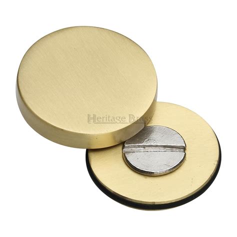 Solid Brass Bolt Cover Multiple Finishes Available Period Home Style