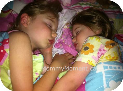 Wordless Wednesday ~ Sleeping Sisters Linky Mommy Moment