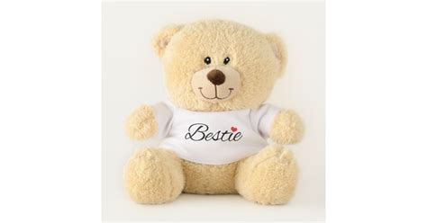 Bff Teddy Bear Zazzle