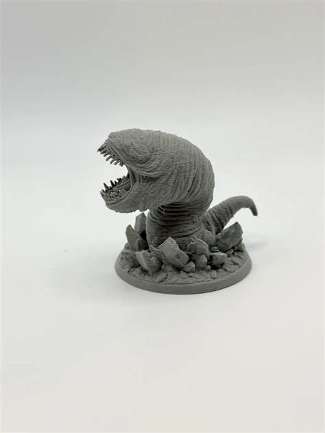 Dnd Miniature Giant Worm By Wif1973 Makerworld Download Free 3d Models