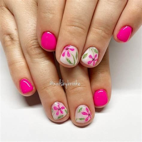 31 Stylish Neon Pink Nails Ak Pal Kitchen