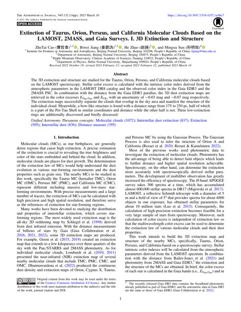 Pdf Extinction Of Taurus Orion Perseus And California Molecular