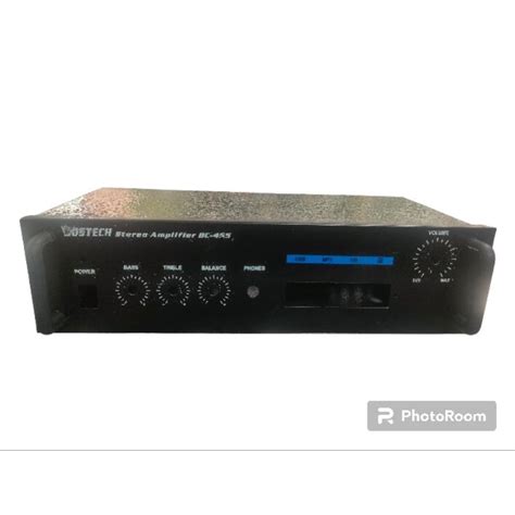 Jual Box Amplifier Mini Usb Bostech Stereo Amplifier Bc 455 Shopee