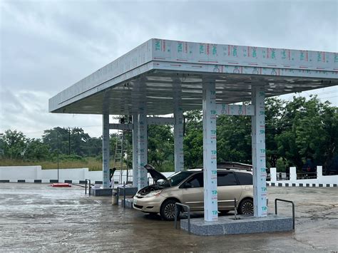 Fuel Station Canopy Construction Signfix Industrial Limited