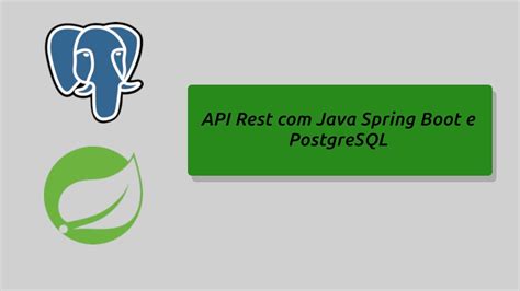 Crud Com Java Spring Boot Construa Uma Api Rest Na Prática Youtube