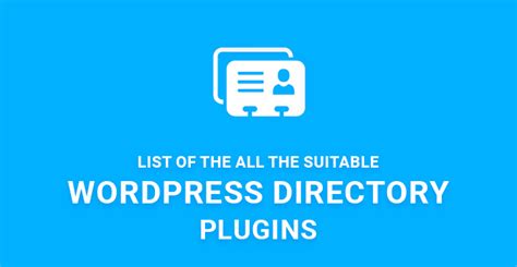 List Of All Suitable 11 Wordpress Directory Plugins To Consider This Year