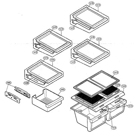 Kenmore Elite Refrigerator Shelves Parts At Evelyn Hampton Blog