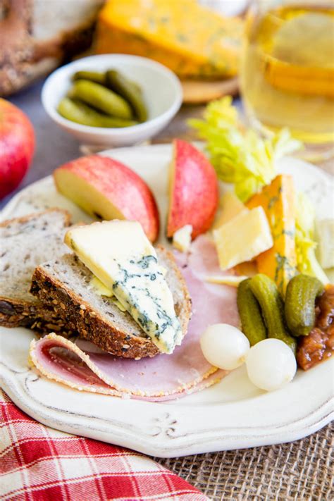 How To Make A Ploughmans Lunch Fuss Free Flavours
