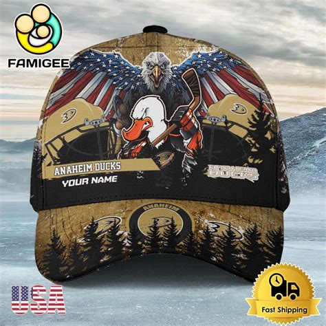 Nhl Anaheim Ducks New Mascot Logo Design 2025 Baseball Cap Famigee Store