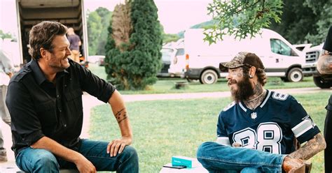 Post Malone And Blake Shelton Drop Official Music Video For ‘pour Me A Drink Holler