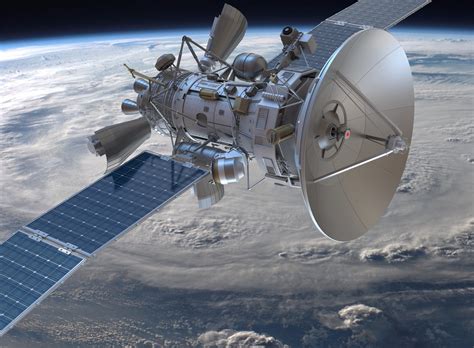 Spy Satellite Sci Fi 3d Model 50 Fbx Unknown 3ds Obj Blend