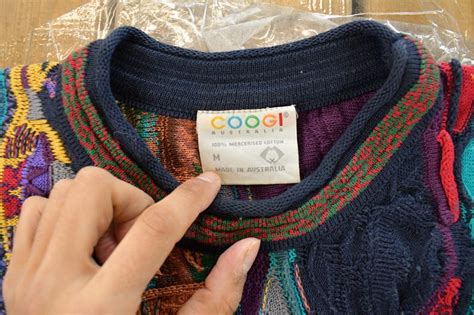 Vintage 1990s Coogi 3d Knit Abstract Crewneck Sweater Mens Medium