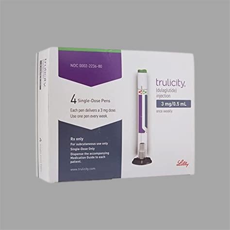 Trulicity 3mg05ml X 4 Pens Mediglow Healthcare Ng