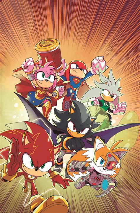 Team Sonic Suits Up In Dc X Sonic The Hedgehog 3 Sonic City ⋆★ Sonic