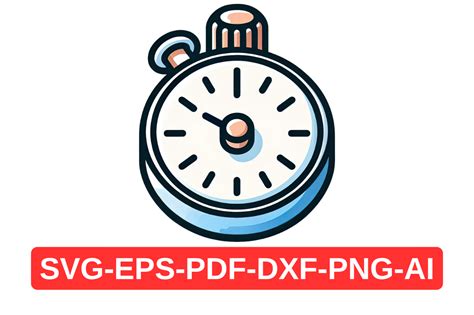 Timer Clipart Svg Vector Art Graphic By Artful Assetsy · Creative Fabrica