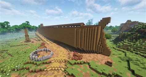 Biblically Accurate Noahs Ark Minecraft Map