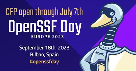Openssf Day At Open Source Summit Europe Call For Proposals Now Open