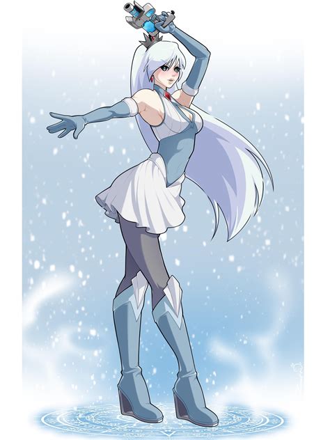 Justice League X Rwby Weiss By Zuruppi Rrwby