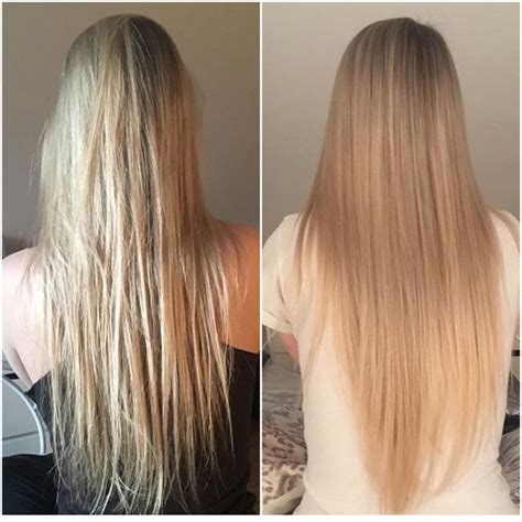 Coconut Oil Hair Mask Before And After Easy Diy Hair Mask With Coconut