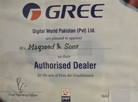 Certified Hvac And Ac Dealers In Islamabad Maqsood And Sons