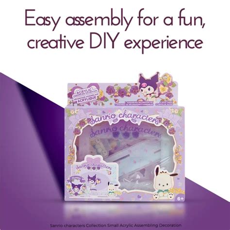 Sanrio Characters Collection Small Acrylic Assembling Decoration