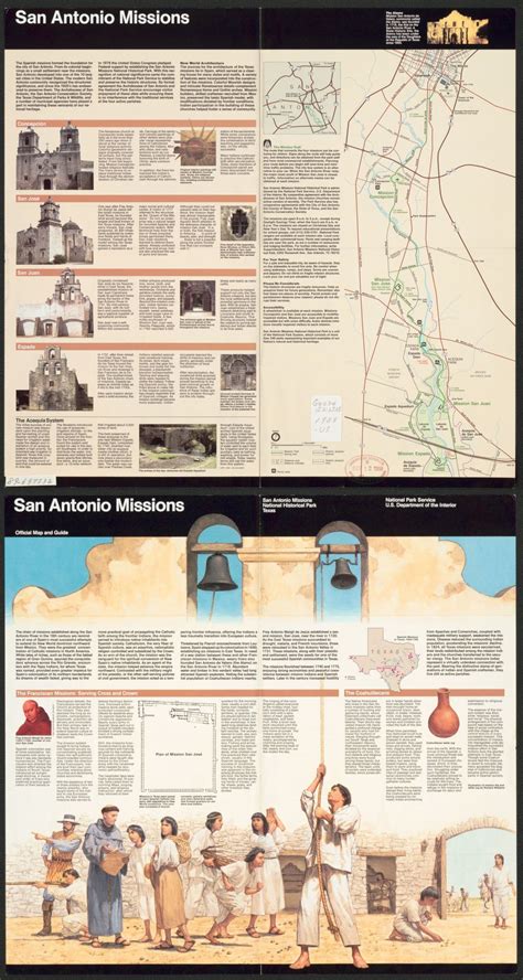 Map Of Missions In Texas And Names San Antonio Missions Maps