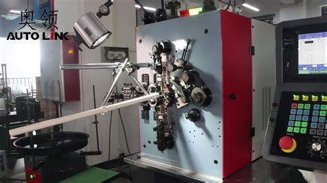 Small Wire Diameter Spring Coiling Machine Youtube