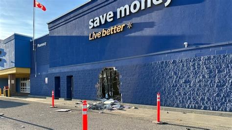 Vehicle Smashes Through Wall Of Walmart In Prince George Bc Cbc News