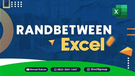 Cara Membuat Angka Random Di Excel Menggunakan Rumus Randbetween Pada