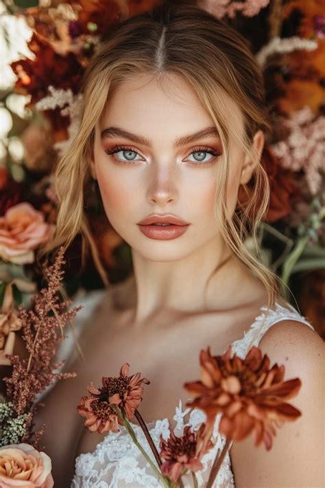 15 Stunning Fall Wedding Makeup Ideas For Brides