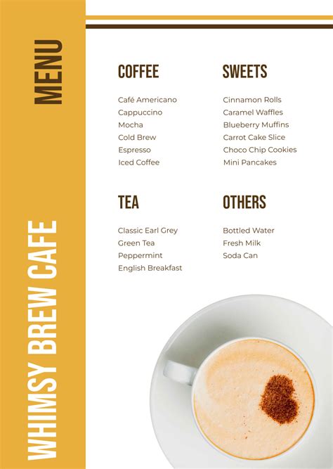 Free Luxury Menu Template To Edit Online