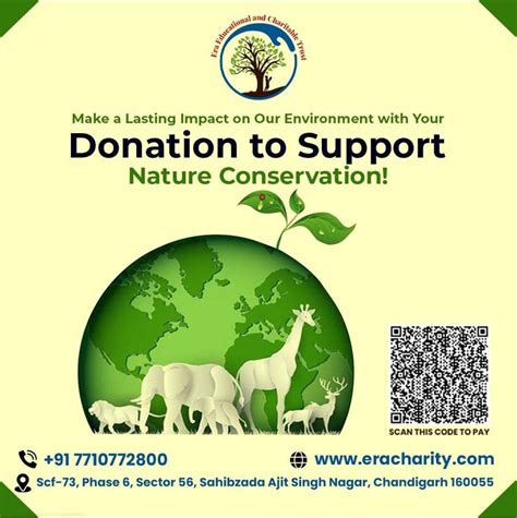 Make A Lasting Impact On Our Environment With Your Donation To Support