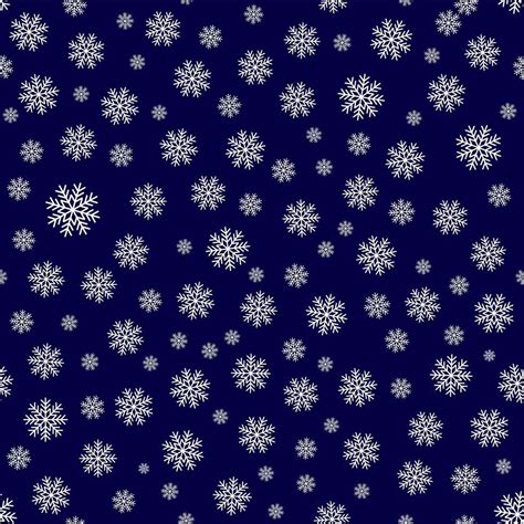 Snowflakes Seamless Repeat Vector Pattern 3053063 Vector Art At Vecteezy