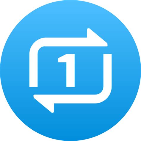 Repeat Generic Flat Gradient Icon