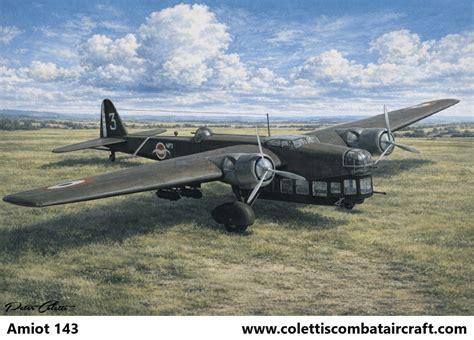Amiot 143 Colettis Combat Aircraft