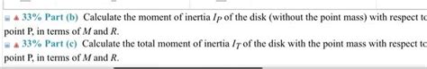 Solved Problem A Uniform Flat Disk Of Radius R And Chegg