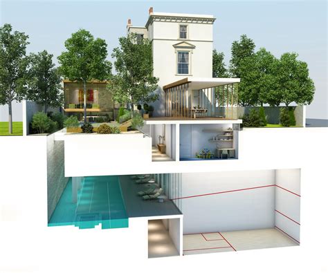 Sectional Perspective Architecture In Motion