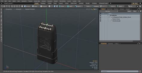 Professional Finale Cordless Shaver 3d Model 39 3ds Blend C4d