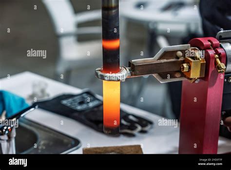 Induction Hardening Type Of Surface Hardening Metal Part Is Induction