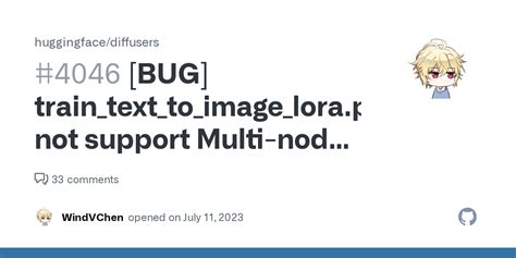 Bug Traintexttoimagelorapy Not Support Multi Nodes Or Multi Gpus Training · Issue 4046