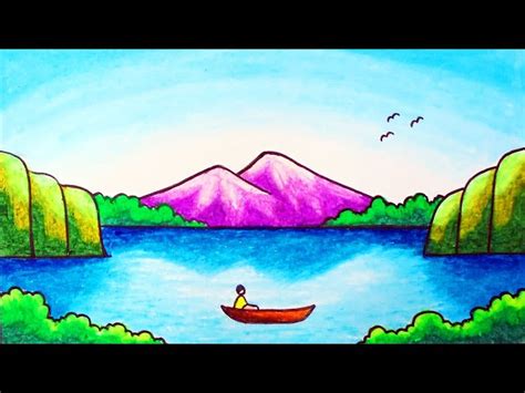 How To Draw Nature Scenes For Beginners
