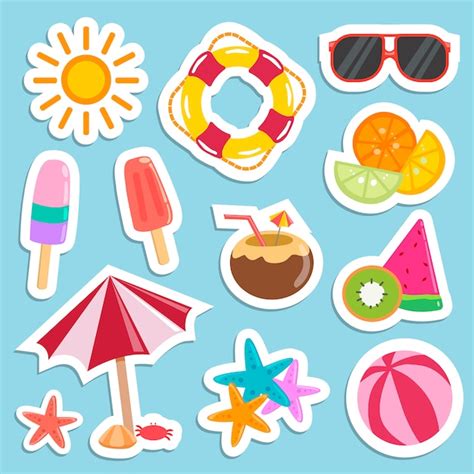 Premium Vector Summer Elements